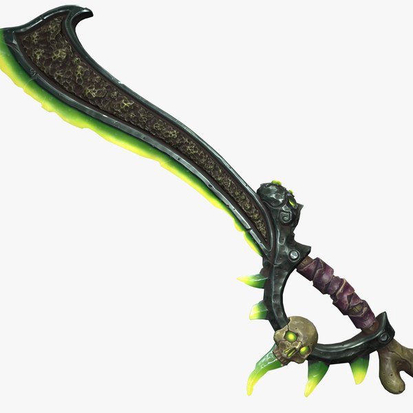 Undead sword 3D model - TurboSquid 1944859