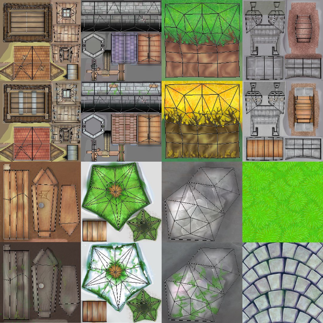 3D low-poly rpg items model - TurboSquid 1190752