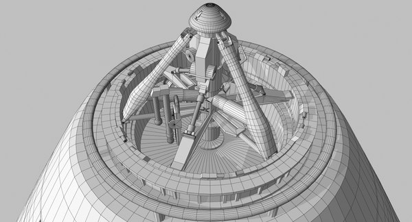 apollo command service module 3d model