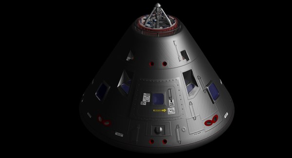 apollo command service module 3d model