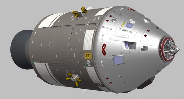 apollo command service module 3d model