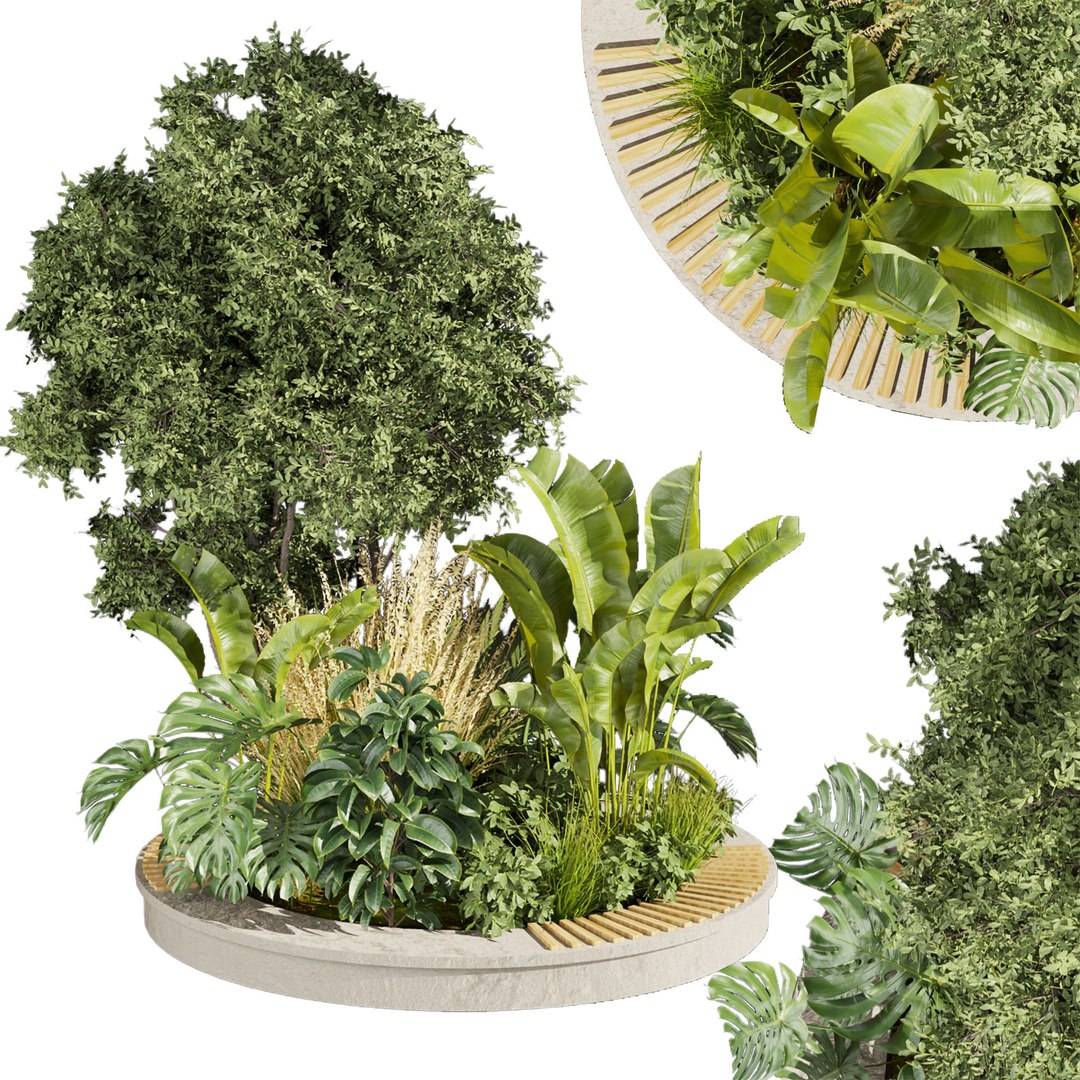 Collection plant vol 434 - outdoor - garden - leaf - 3dsmax - cinema4d ...