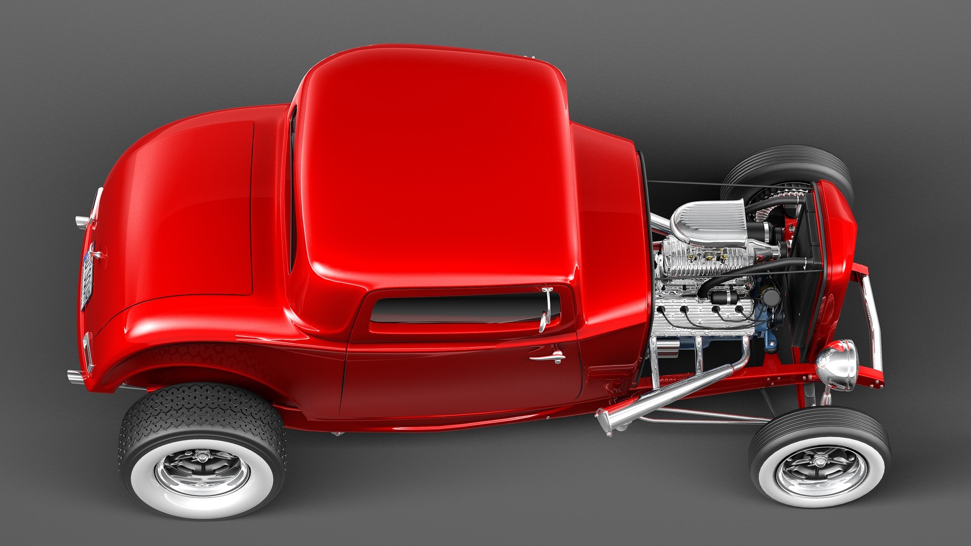 3d Model B Duce Coupe 1932