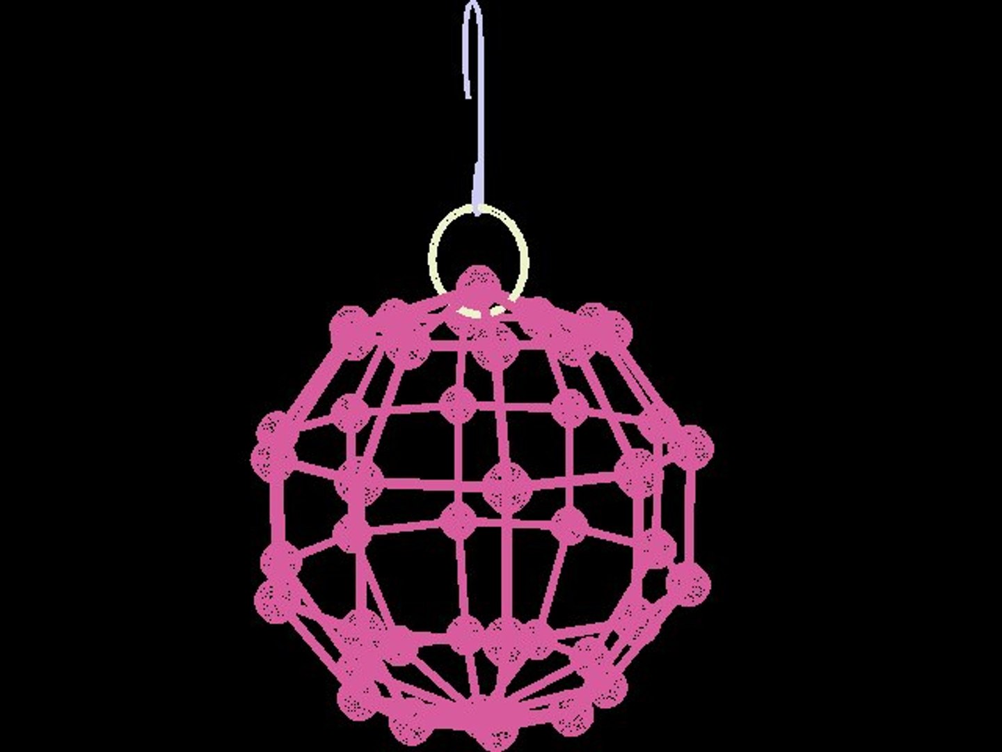 3d model christmas tree toy