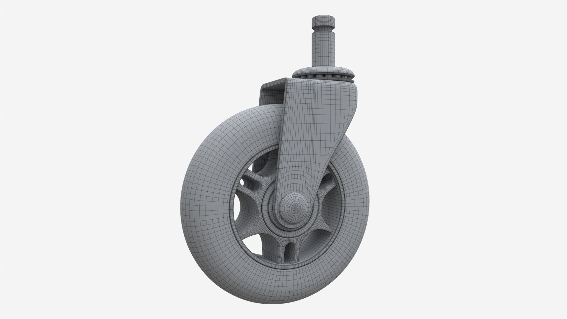 3D Office Chair Wheel - TurboSquid 1969347