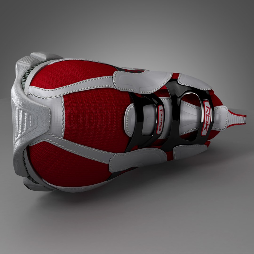 running shoes 3d model