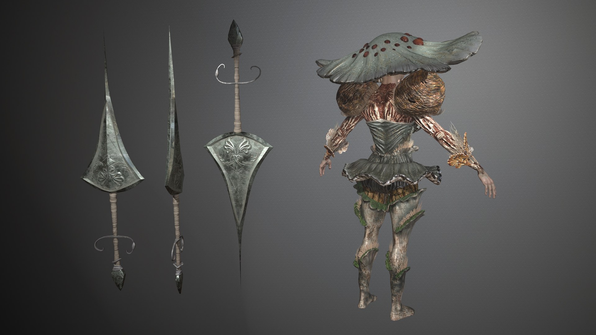 Mushroom Knight 3D Model - TurboSquid 2074548