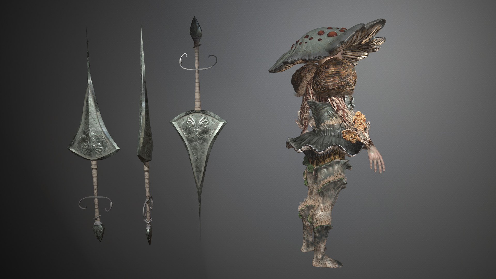 Mushroom Knight 3D Model - TurboSquid 2074548