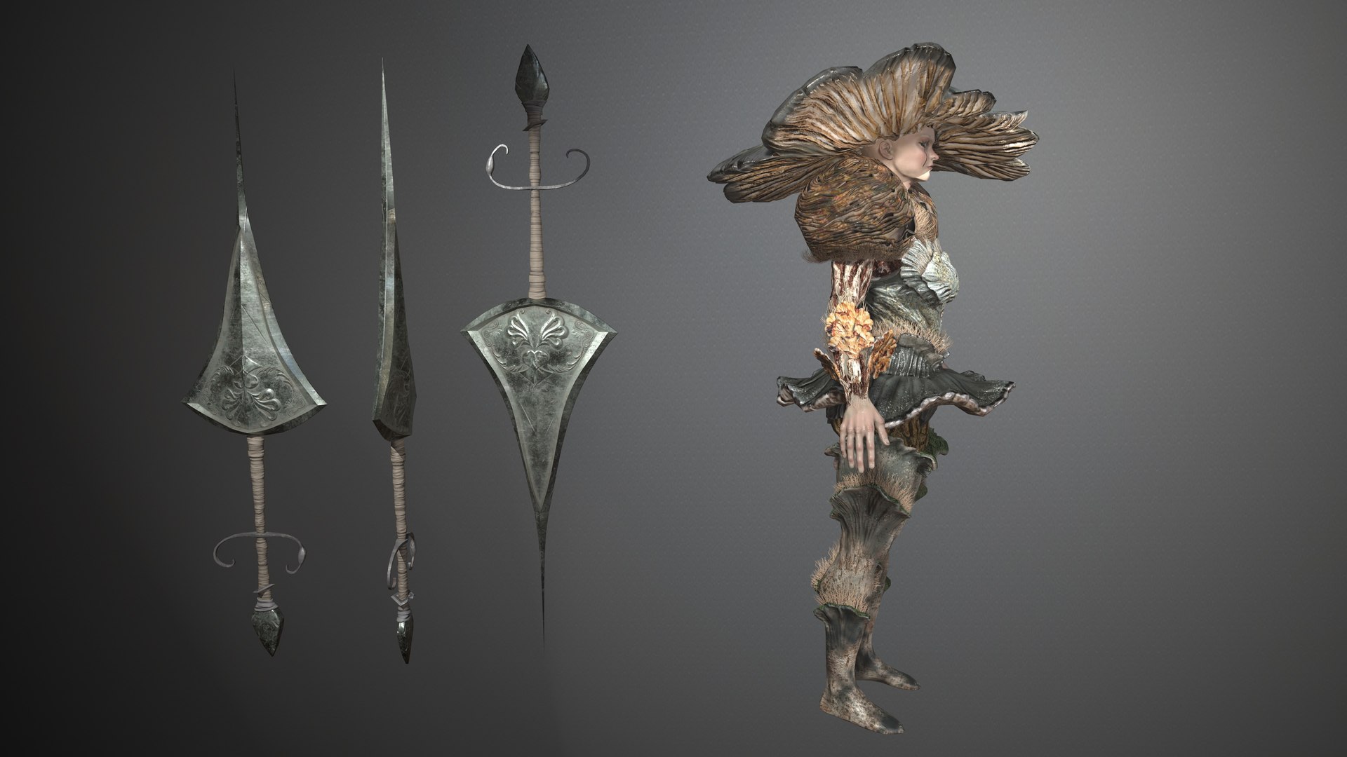 Mushroom Knight 3D Model - TurboSquid 2074548