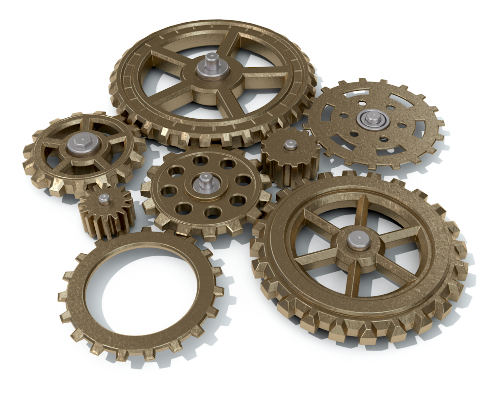 Cogwheels Pack 3D - TurboSquid 1733394