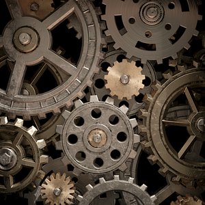 3d Cogwheels