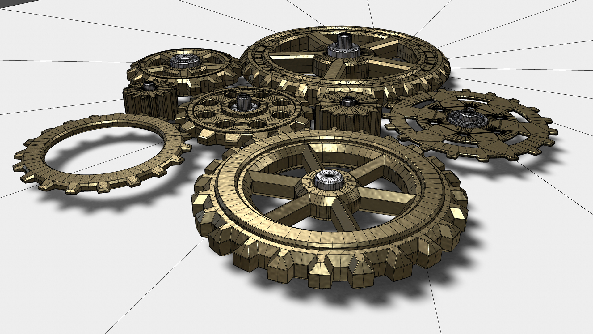 Cogwheels Pack 3D - TurboSquid 1733394