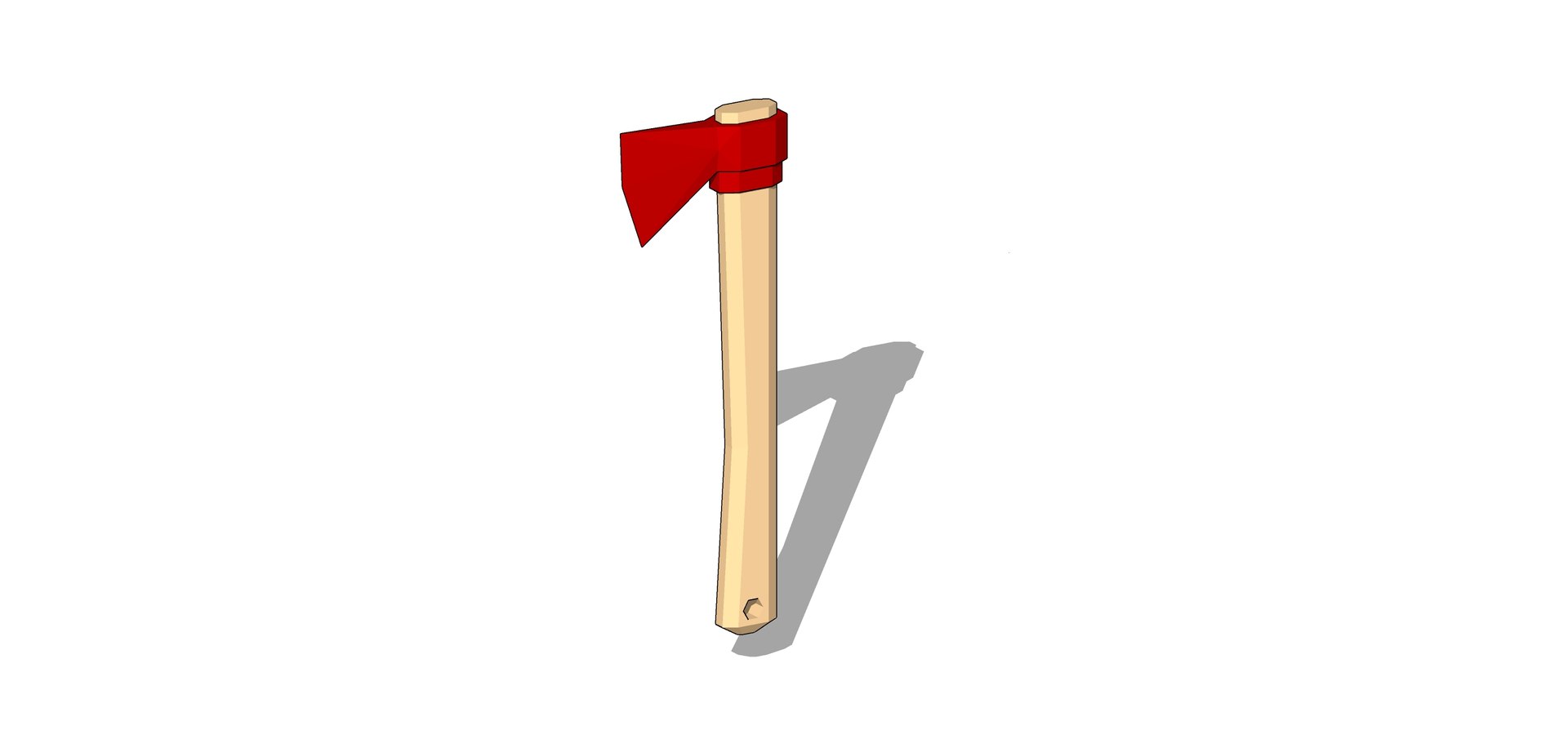 Simple AXE 3D - TurboSquid 1921444