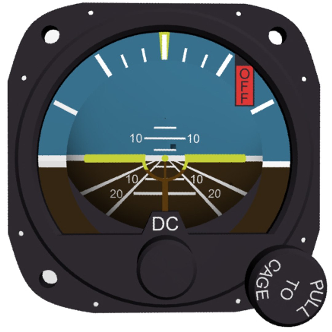 3ds Air Craft Artificial Horizon