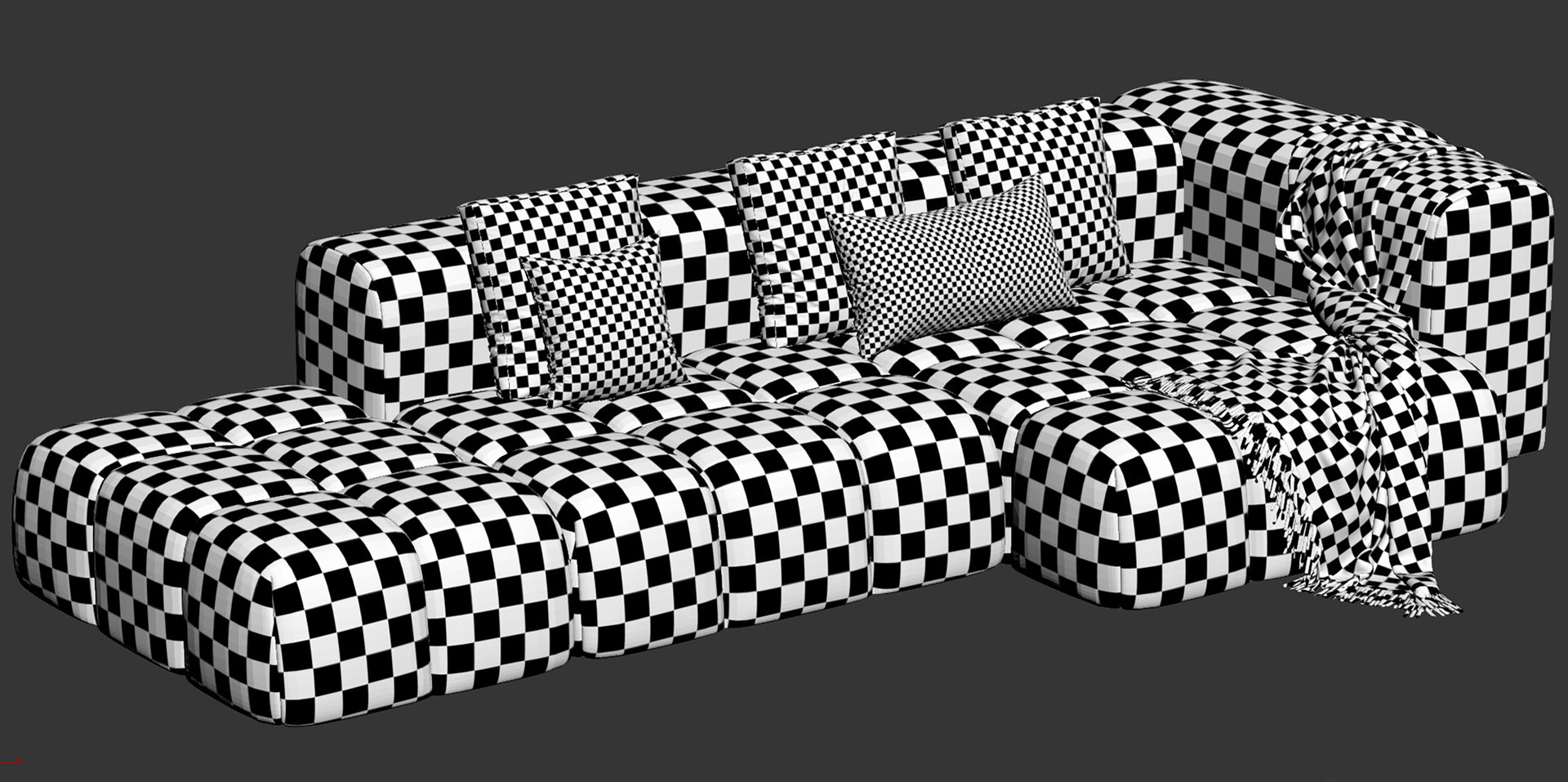 3D model SHAMARA SOFA by Noho Home - TurboSquid 2099006