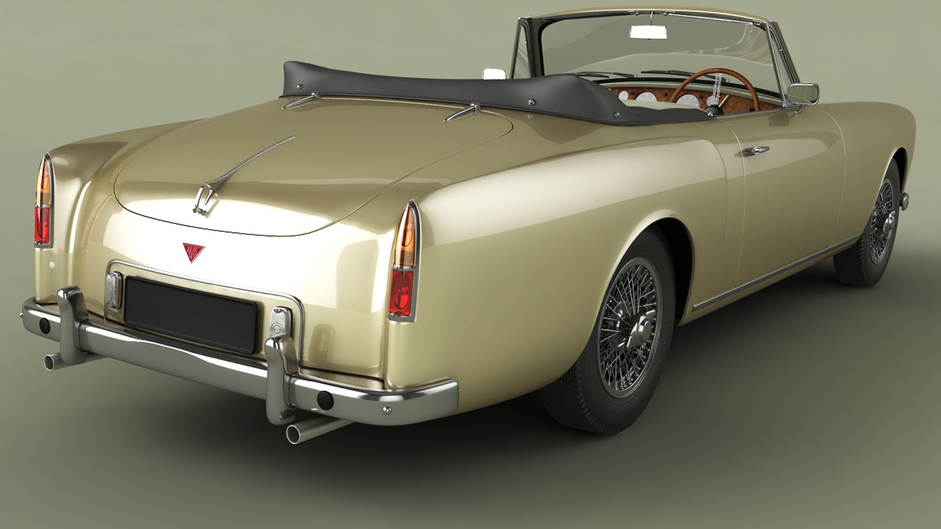 Alvis TE21 Drophead 3D Model - TurboSquid 2221990
