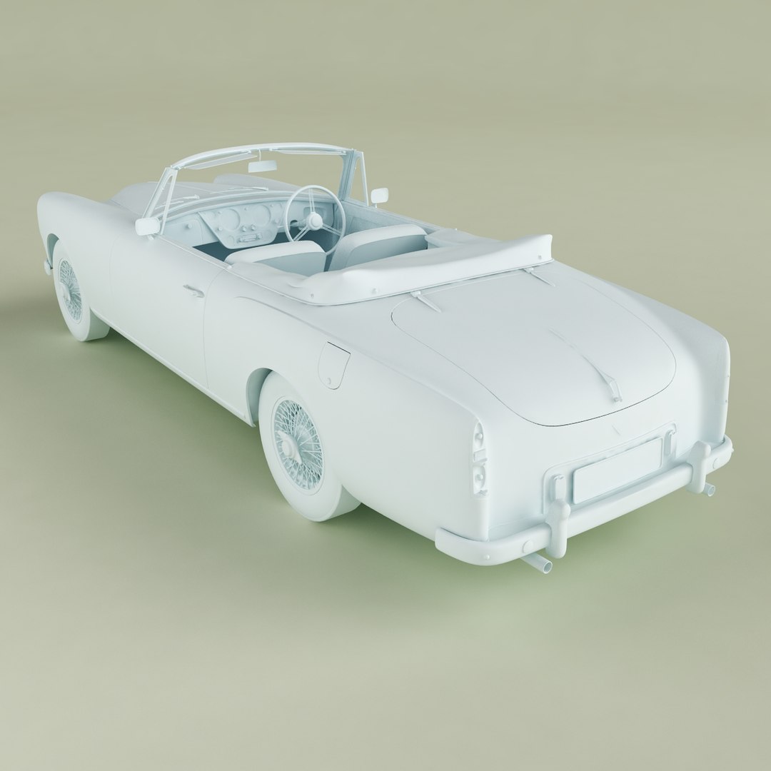 Alvis TE21 Drophead 3D Model - TurboSquid 2221990