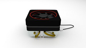 Animated CPU Cooler 3D Models for Download | TurboSquid