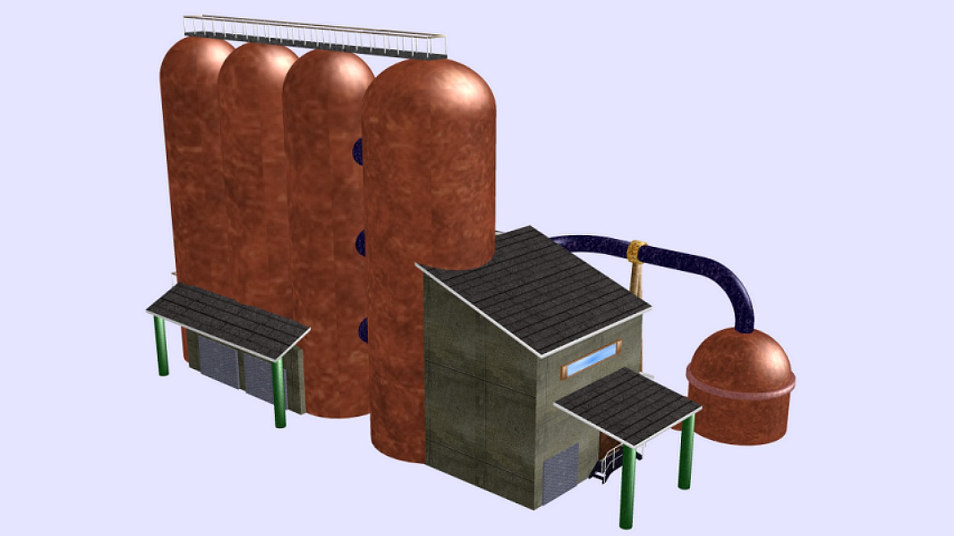 3D Steel Isometric - TurboSquid 1709116