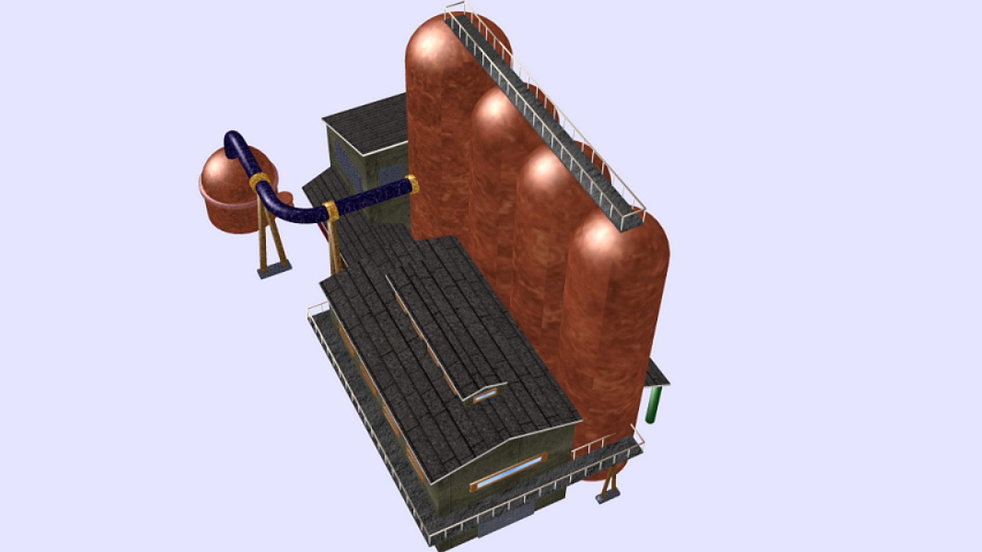 3D Steel Isometric - TurboSquid 1709116