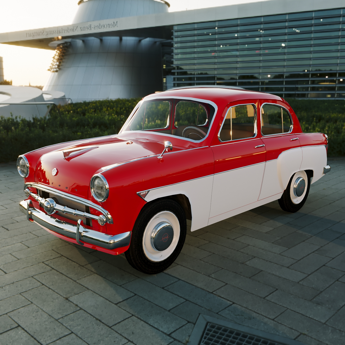 3D moskvich 407 - TurboSquid 1635493