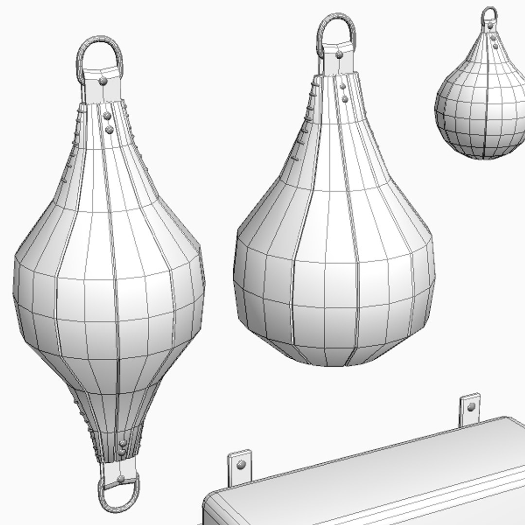 3d Model Boxing Set