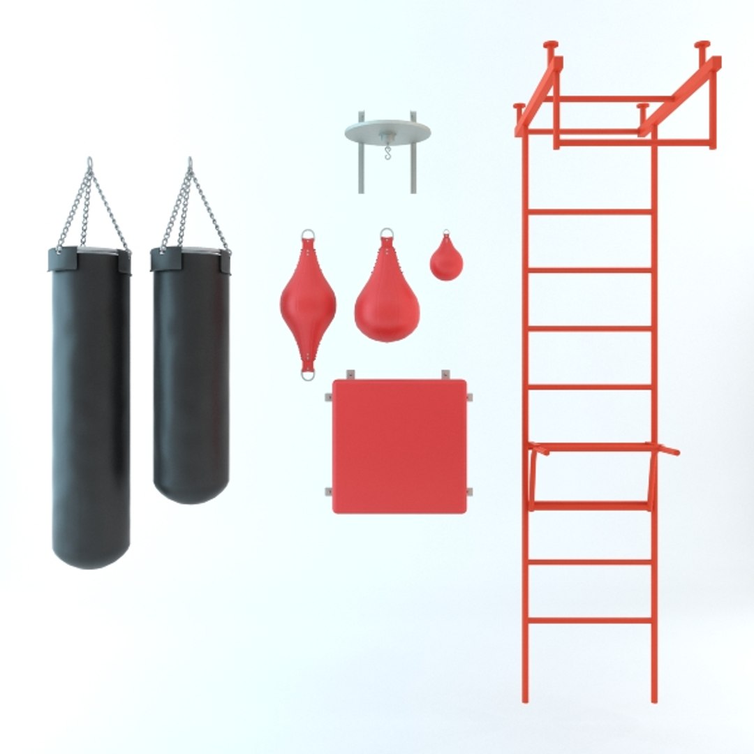 3d Model Boxing Set