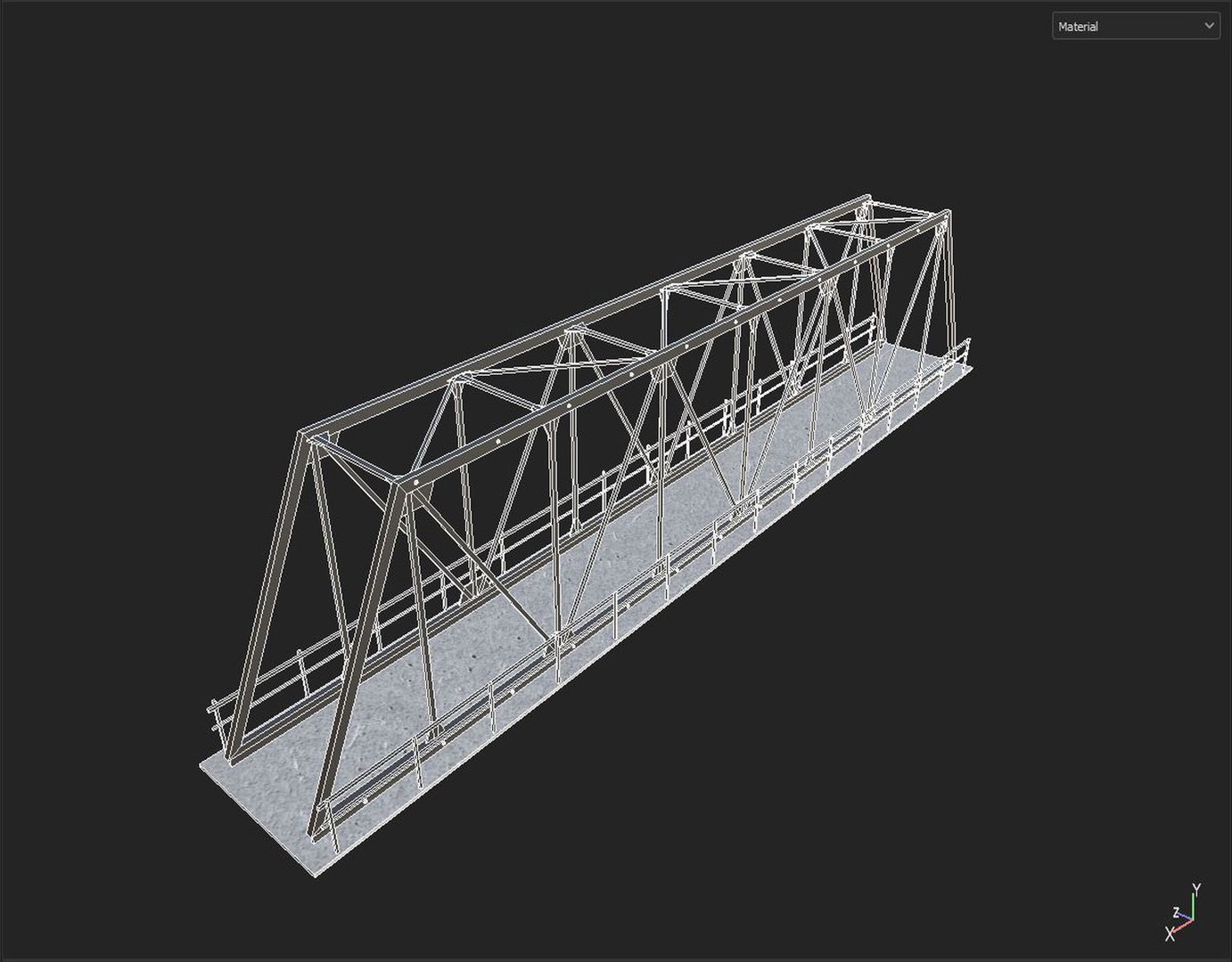 3D Bridge - TurboSquid 2158541