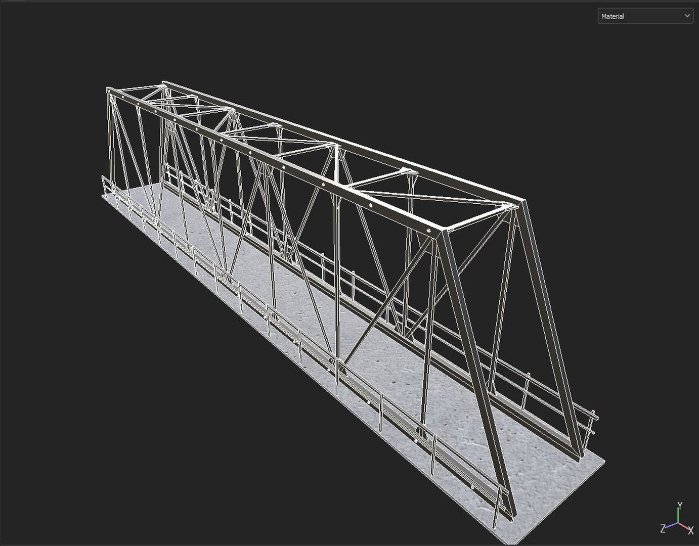 3D Bridge - TurboSquid 2158541