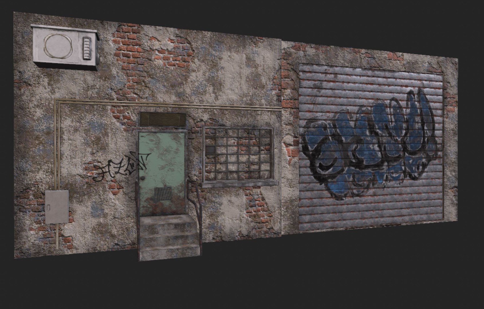 Horror Alley Model - TurboSquid 2109012