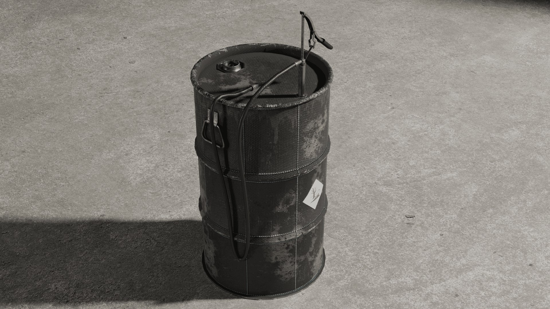 3D Oil Barrel Prop - TurboSquid 2359268