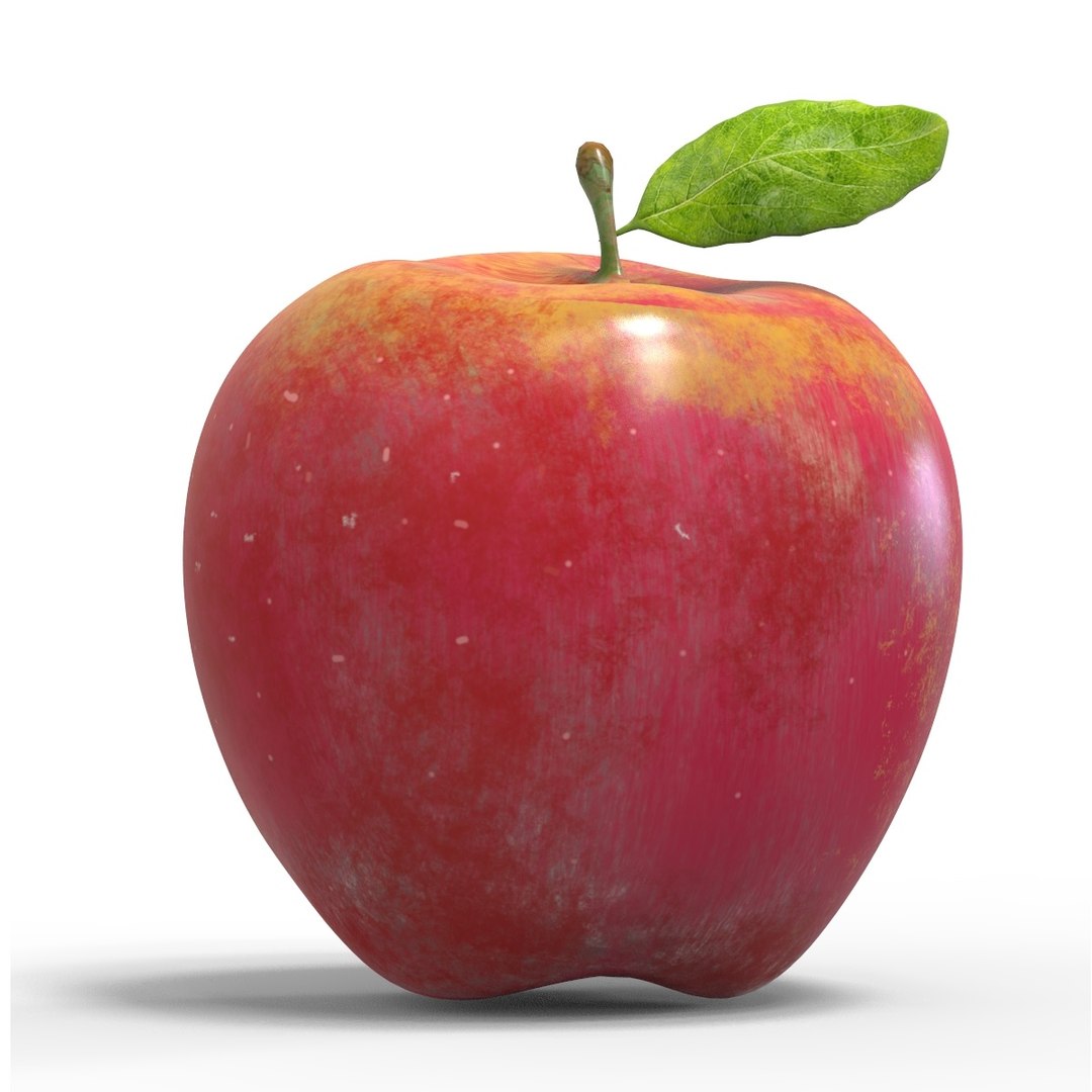 3D Apple Realistic Fruit - TurboSquid 1455710