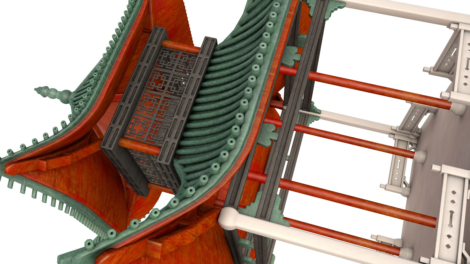 Chinese Pagoda Collection 3D Model - TurboSquid 2017080