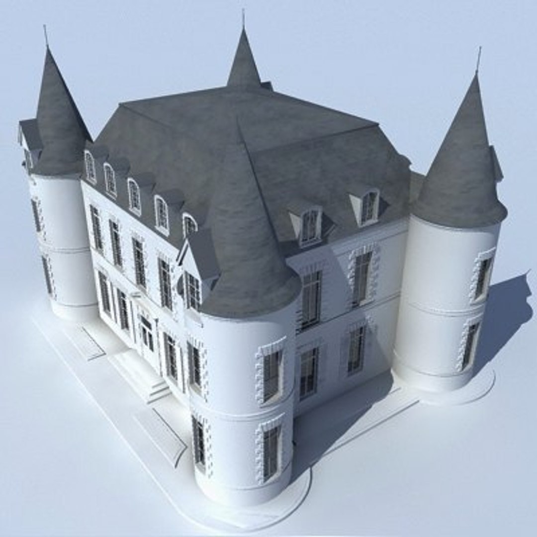 Mansion House 3d Model