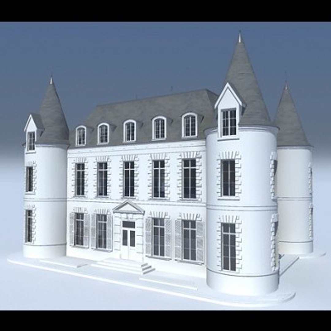 Mansion House 3d Model