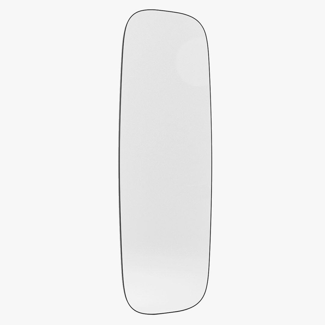 Alyson square wall mirror 3D model - TurboSquid 2074631