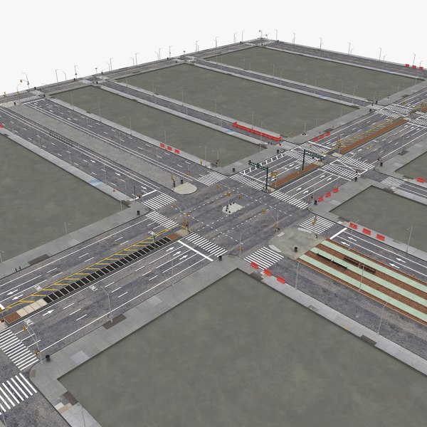 Intersection 3D Models for Download | TurboSquid