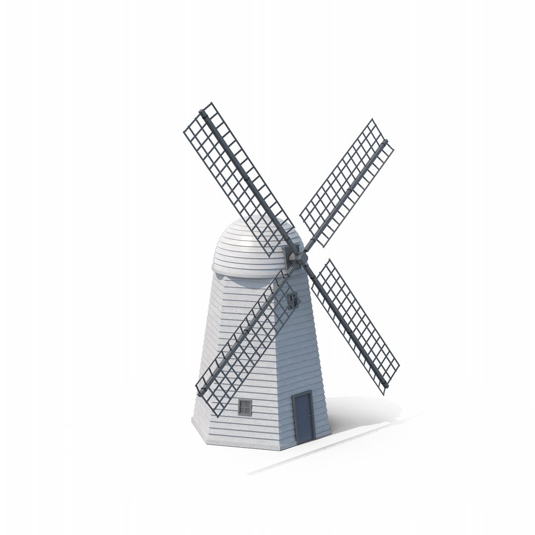 3D Windmill Model - TurboSquid 2300346