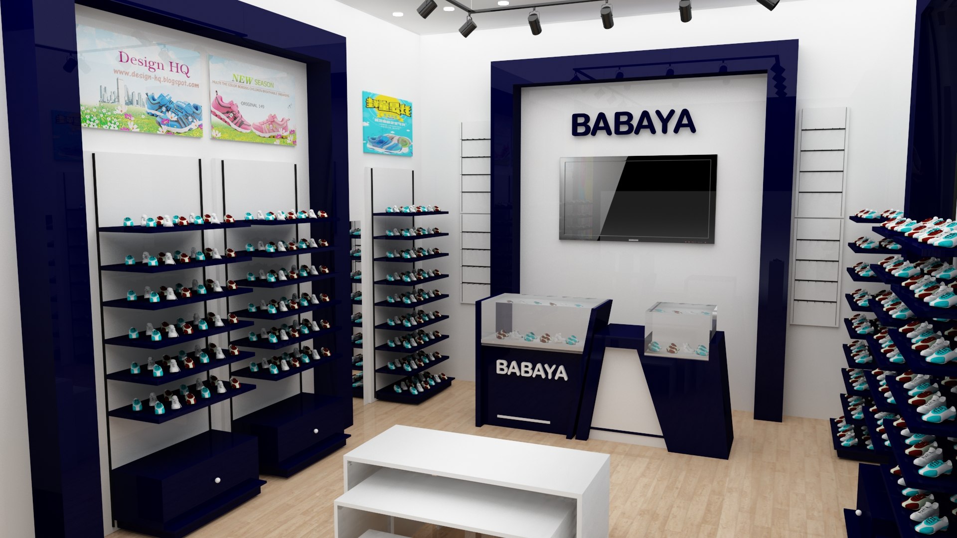 3D Model Shoes Shop And Store 3d Max Model 2018 - Vray - TurboSquid 2174472