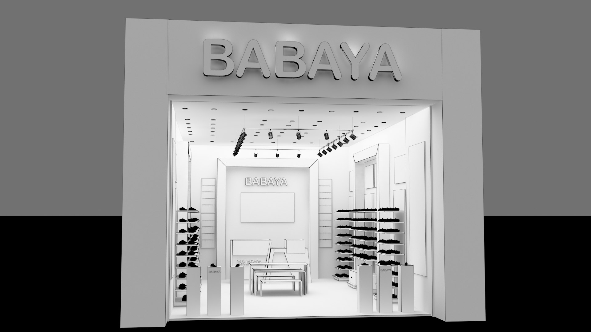 3D Model Shoes Shop And Store 3d Max Model 2018 - Vray - TurboSquid 2174472