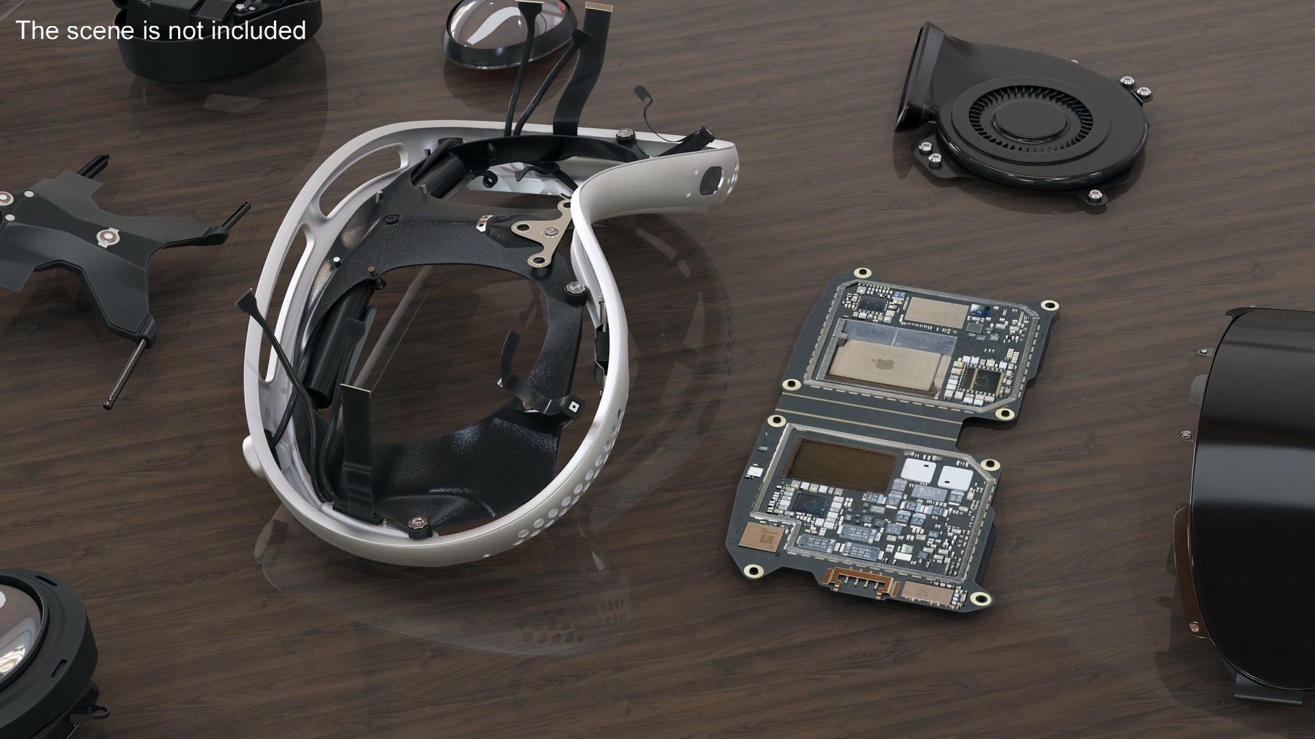 3D Apple Vision Pro Teardown - TurboSquid 2250648