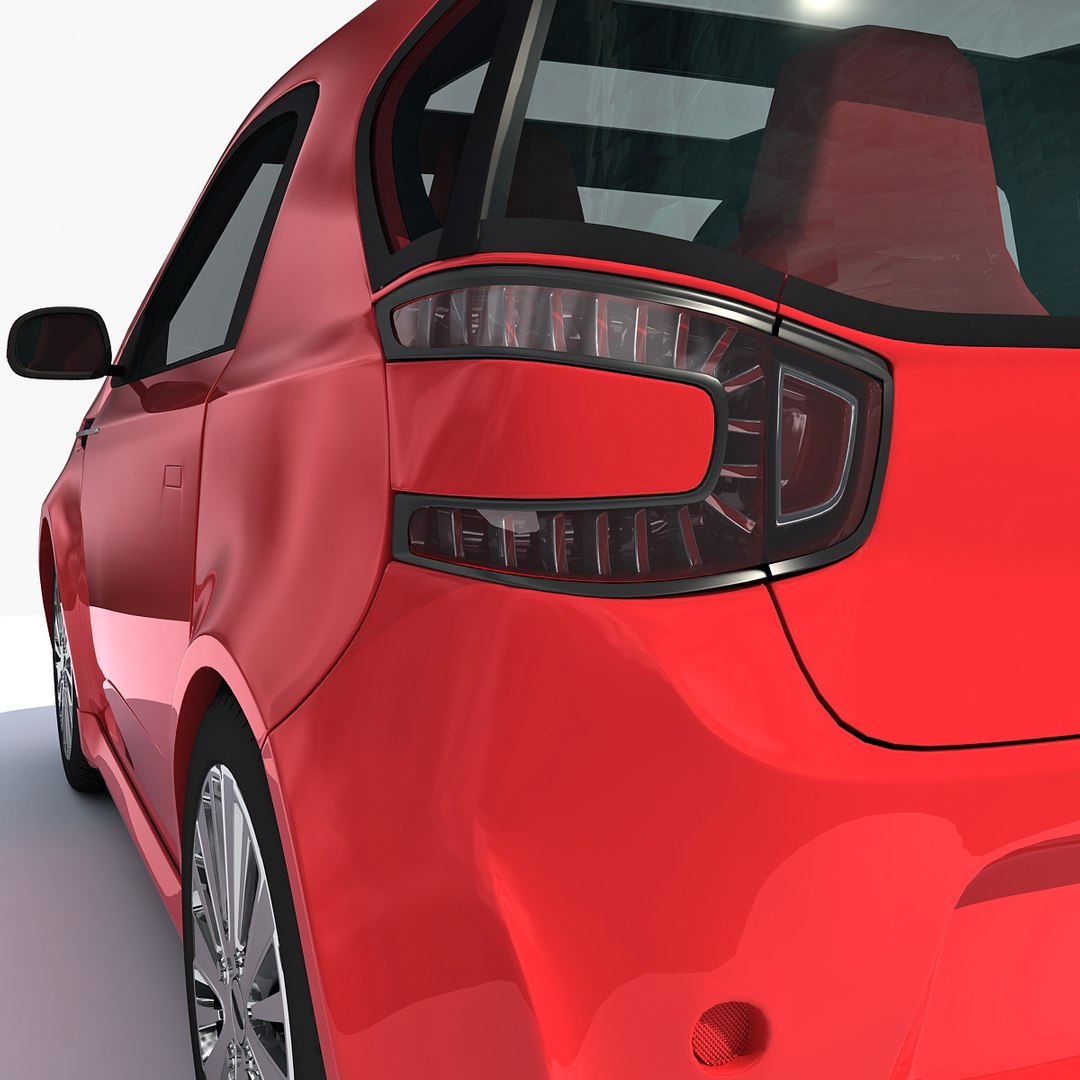 3d model aston martin cygnet car