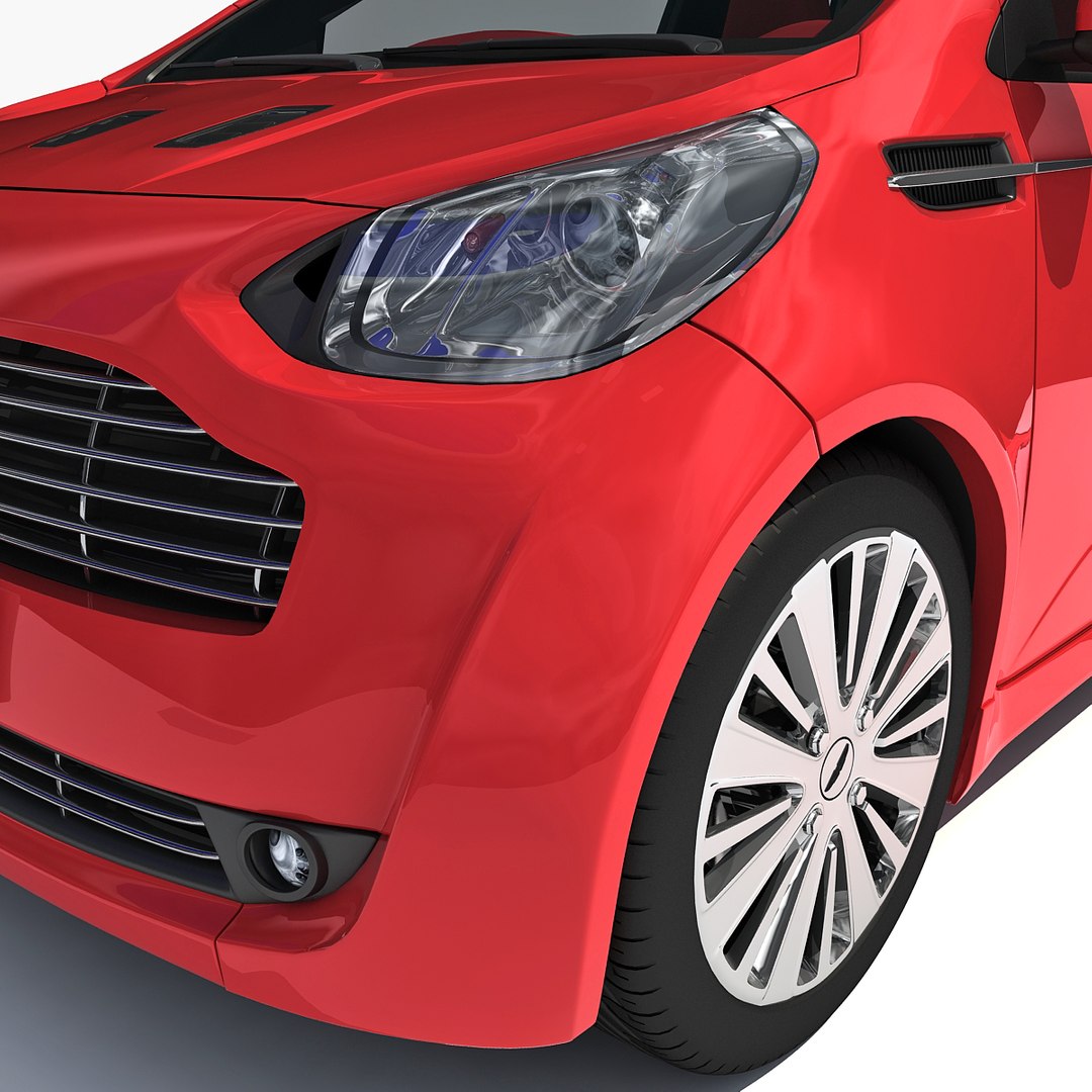 3d model aston martin cygnet car