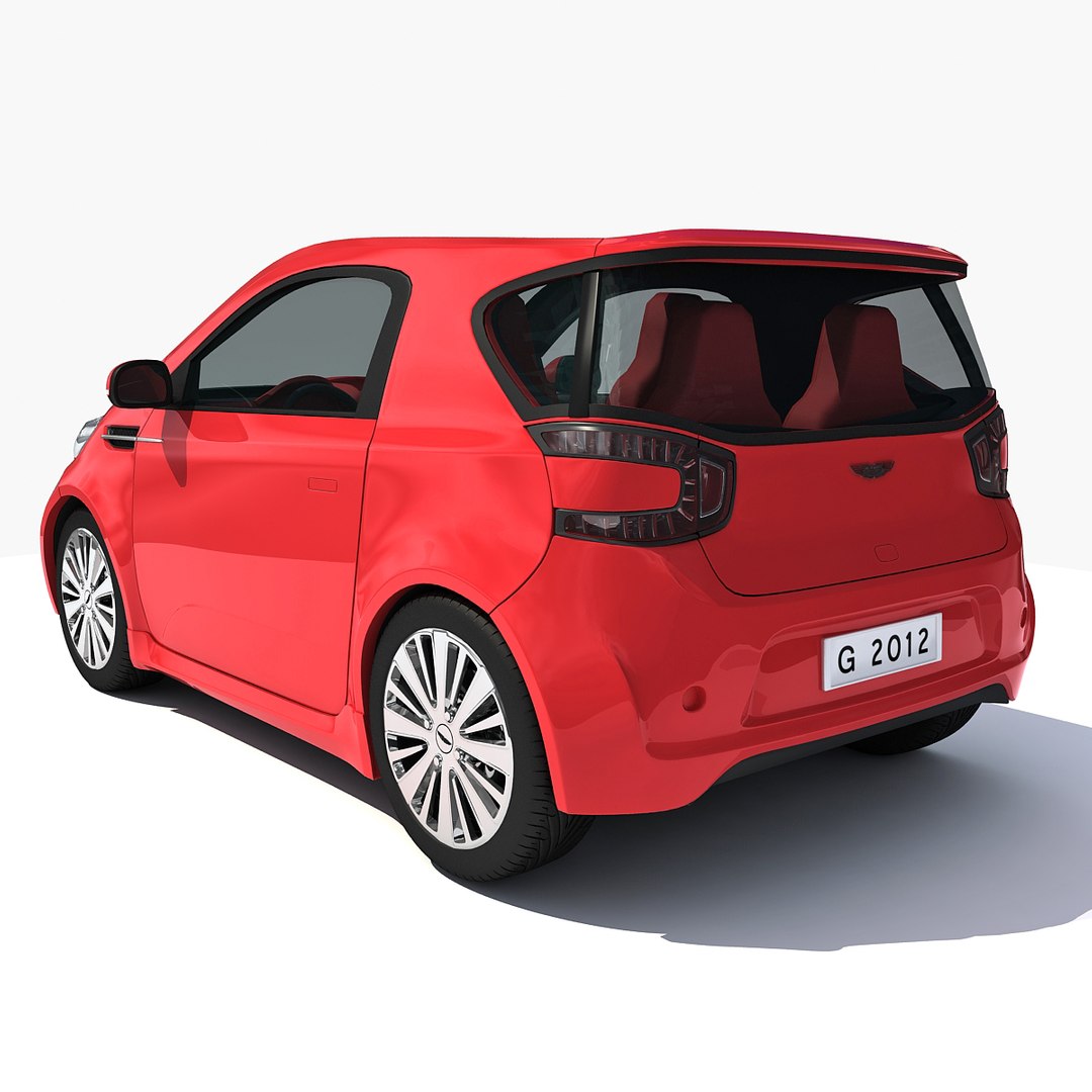 3d model aston martin cygnet car