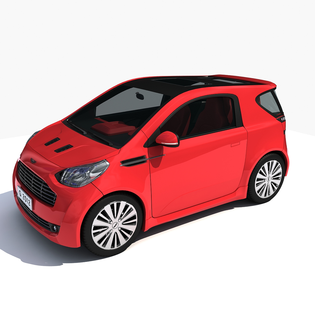 3d model aston martin cygnet car