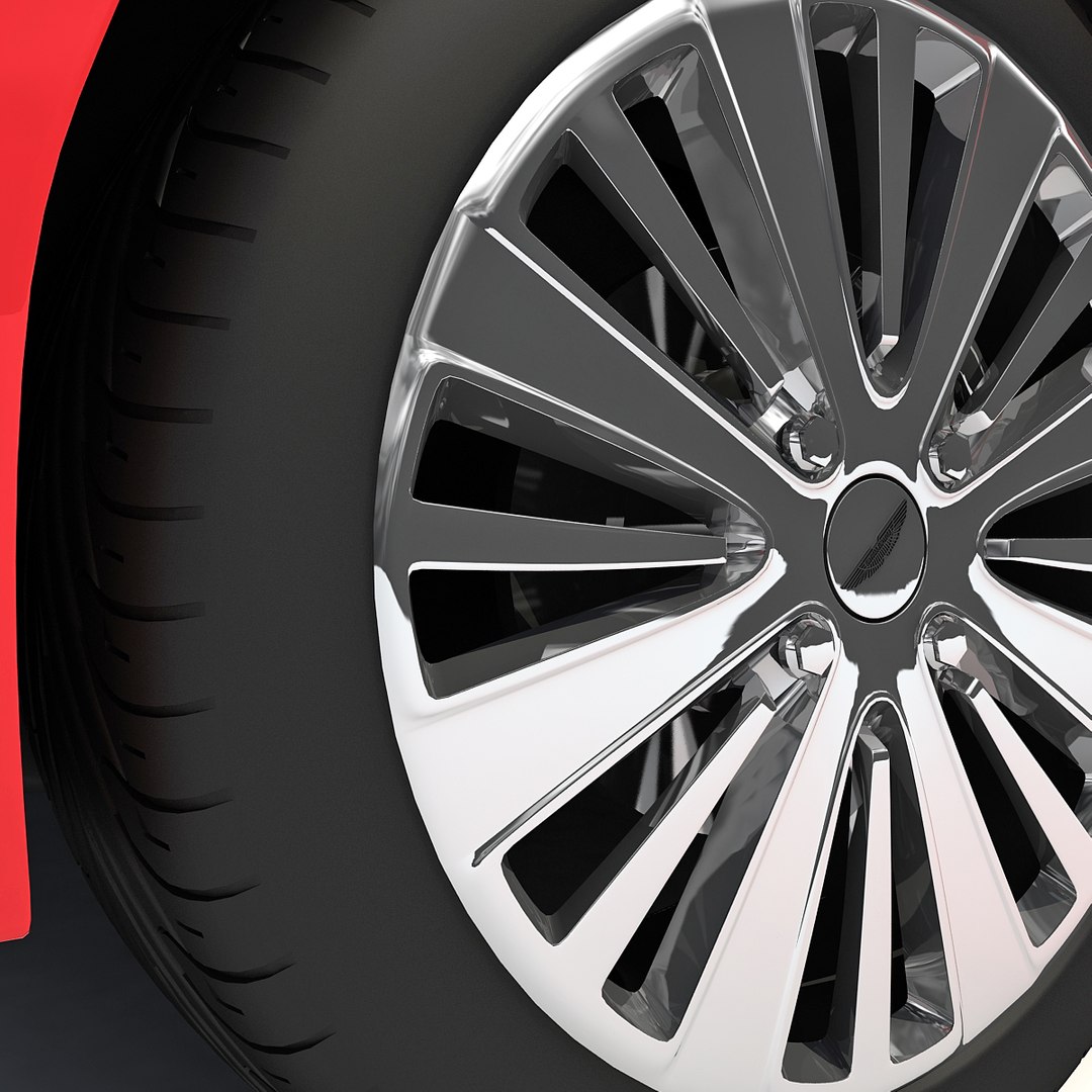 3d model aston martin cygnet car