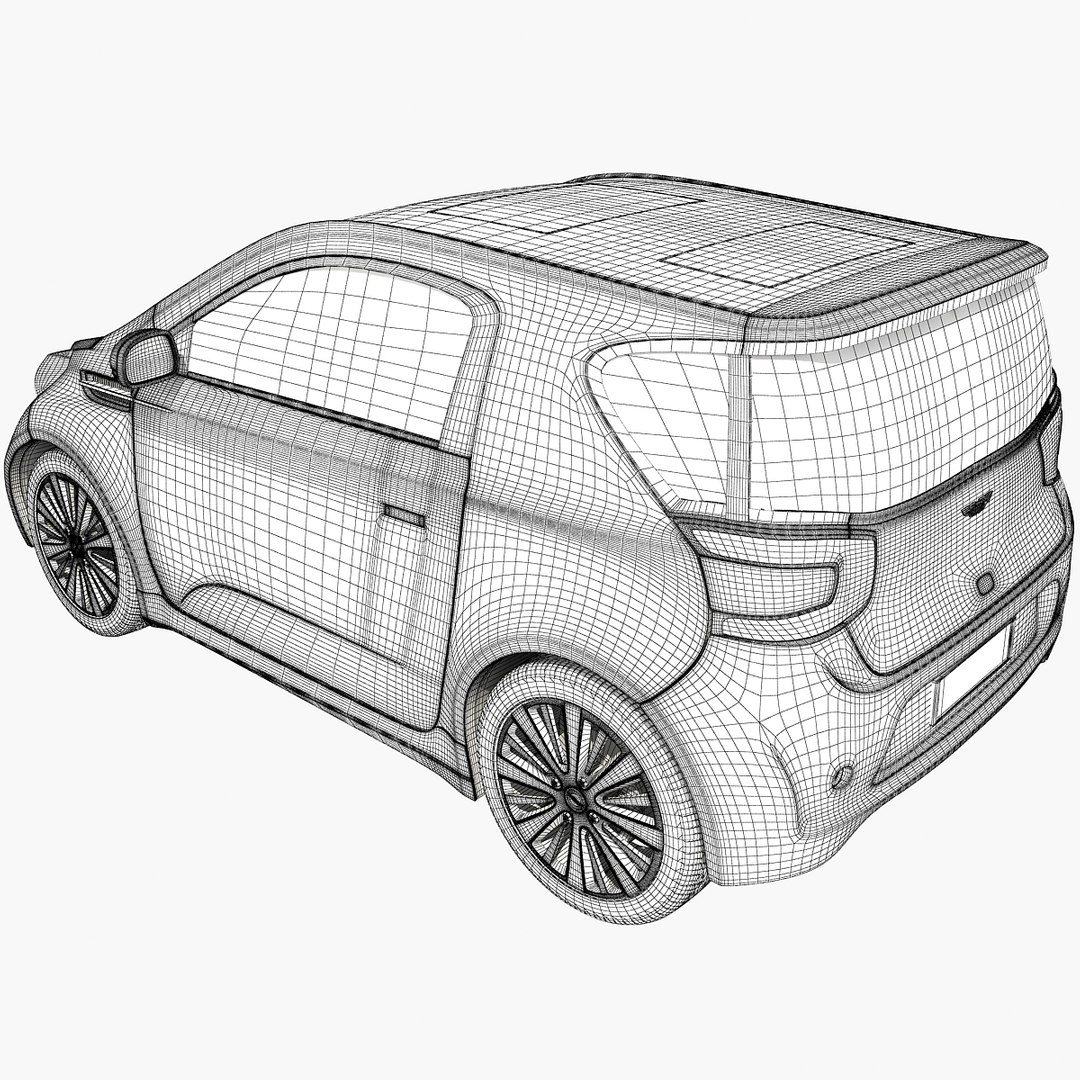 3d model aston martin cygnet car
