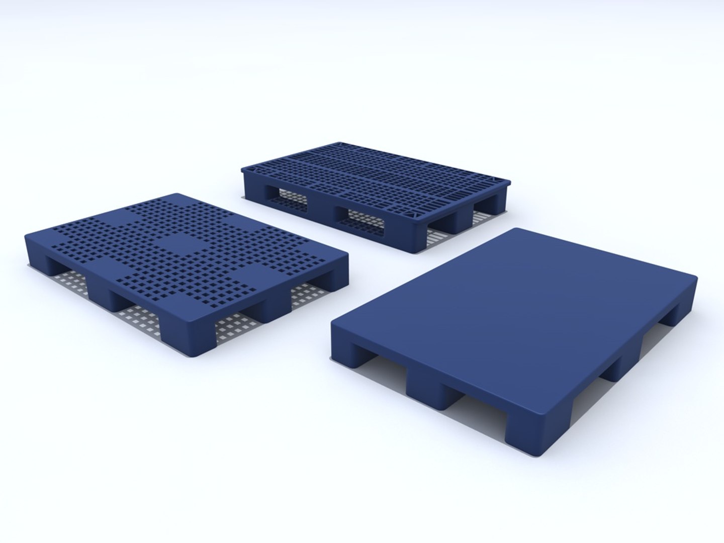 3ds max plastic pallet 800x1200x170
