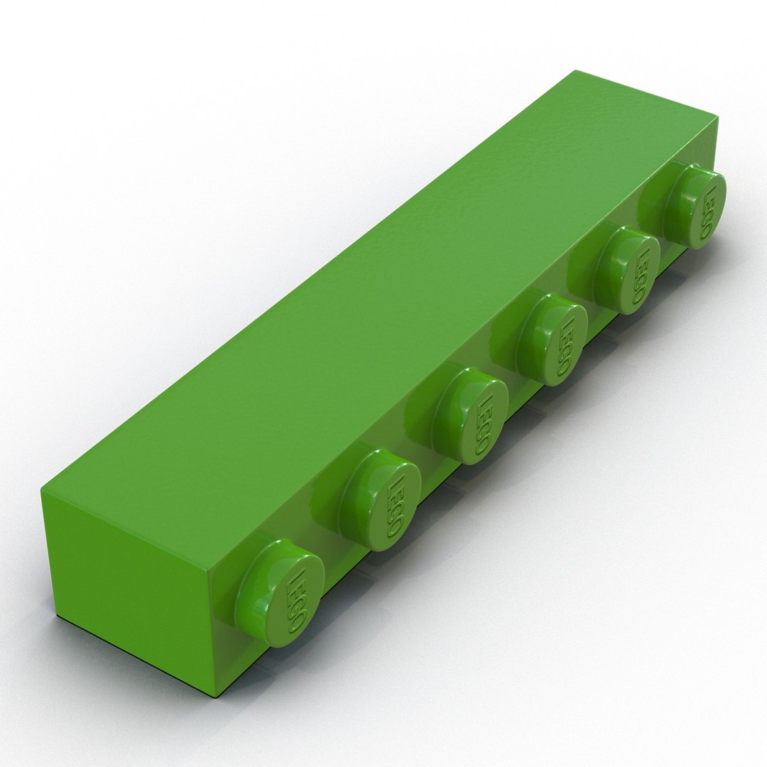 3d Model Lego Brick