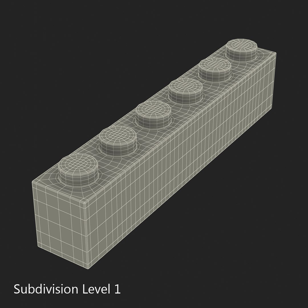 3d Model Lego Brick